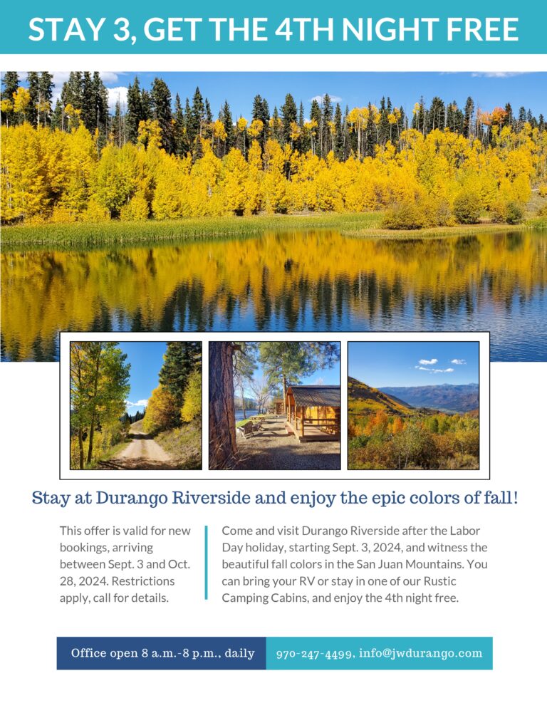 JW Destinations Resort at Durango Riverside | RV, Camping