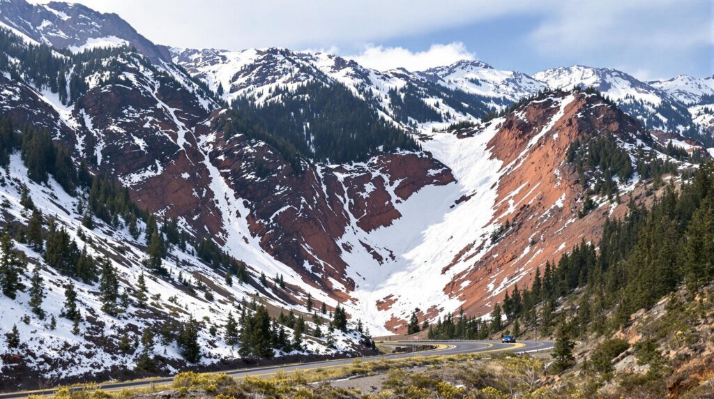 Avalanche Slide Scars: Red Mountain Pass Secrets in Plain Sight - JW ...